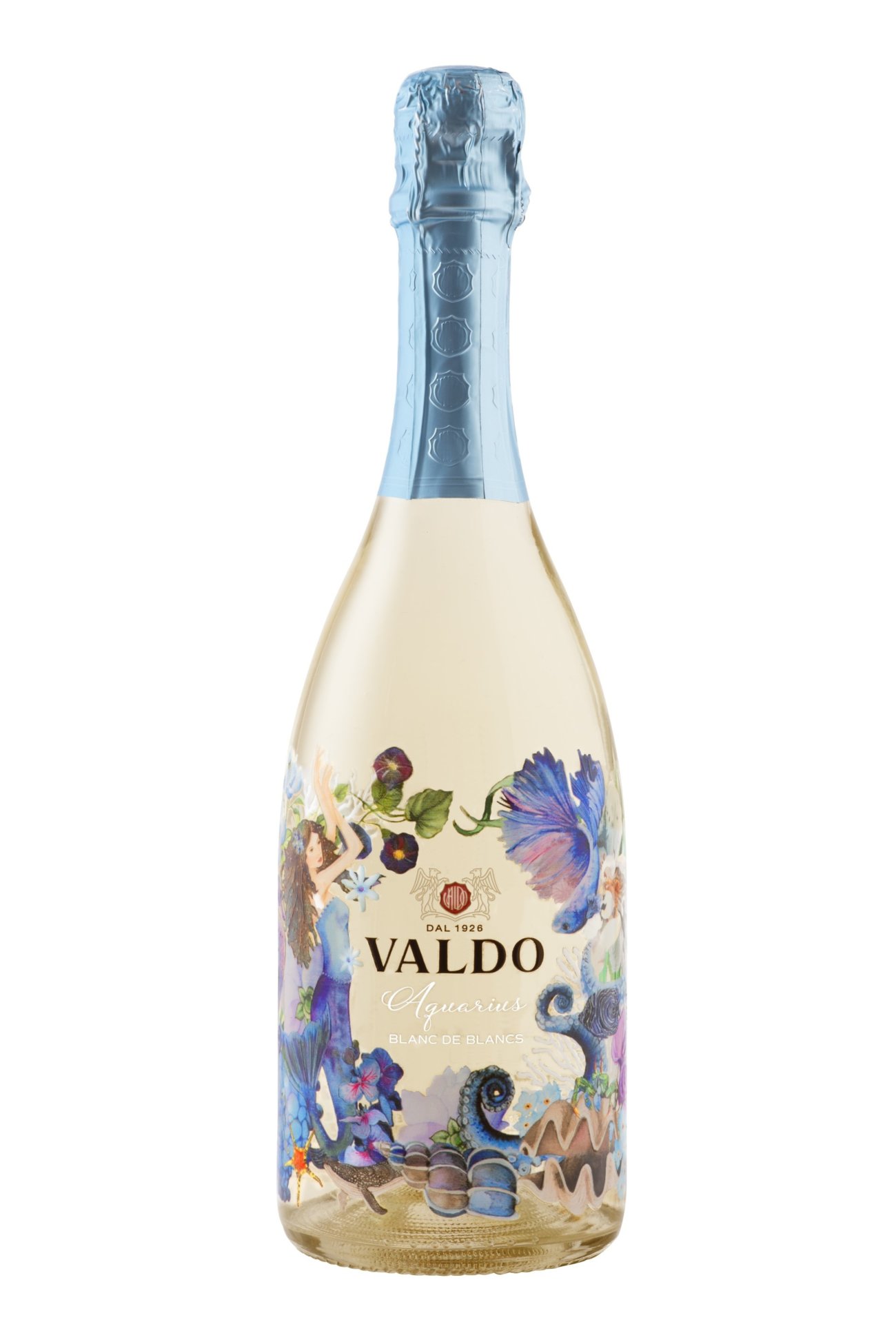 Valdo Aquarius Special Edition Sparkling Wine’s Hand-Painted… | O-I